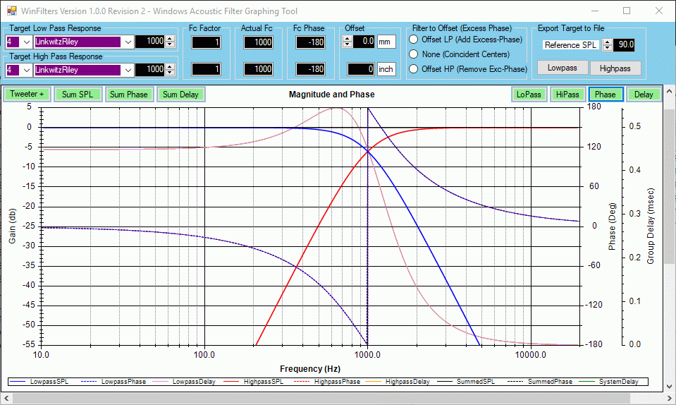 David Ralph's Speaker Pages - Windows Acoustic Filter Graph Tool ...